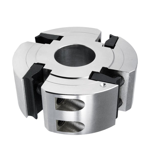 100OD x 100mm L x 1-1/4" Bore - Single Hook Moulder Head - 4 Knife ...